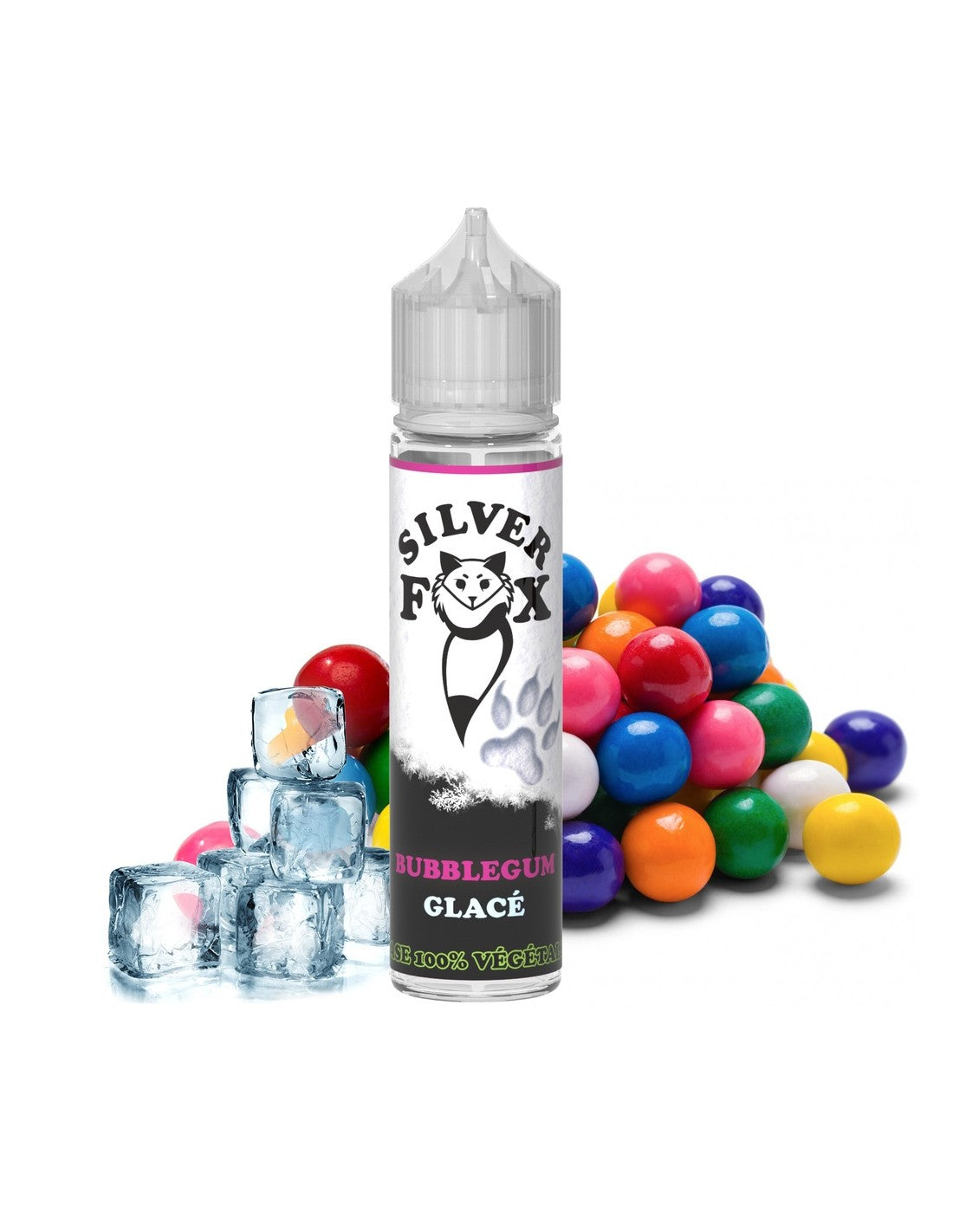 Silver Fox Bubble Gum 50ml - Vaping In Paris – Mist-Maker